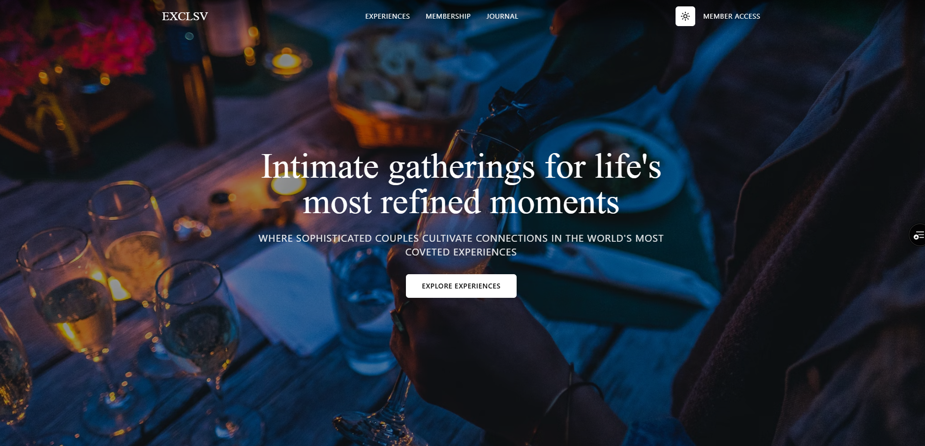 EXCLSV - Curated Private Experiences & Events